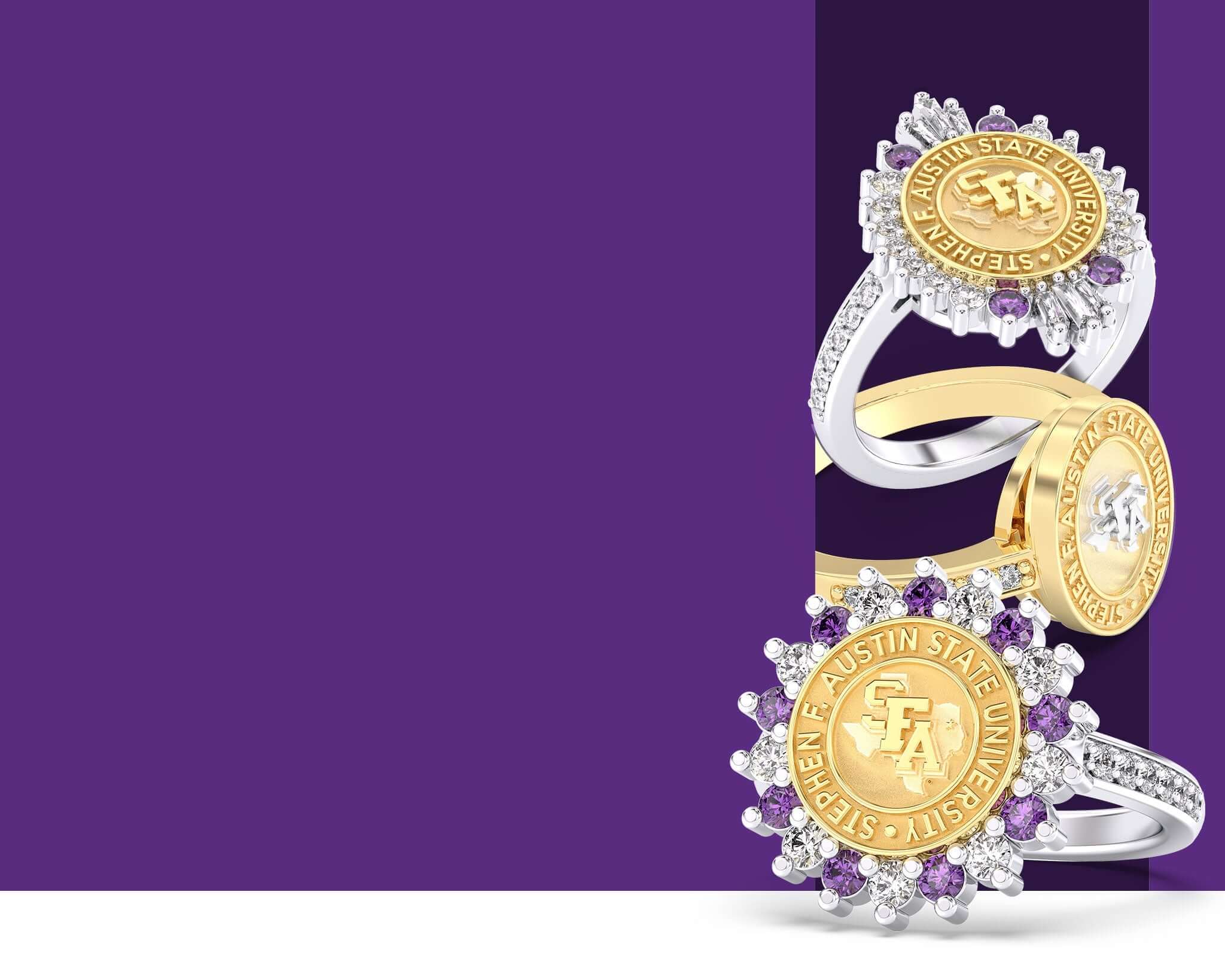 SFA Fan Rings | Stephen F Austin State University