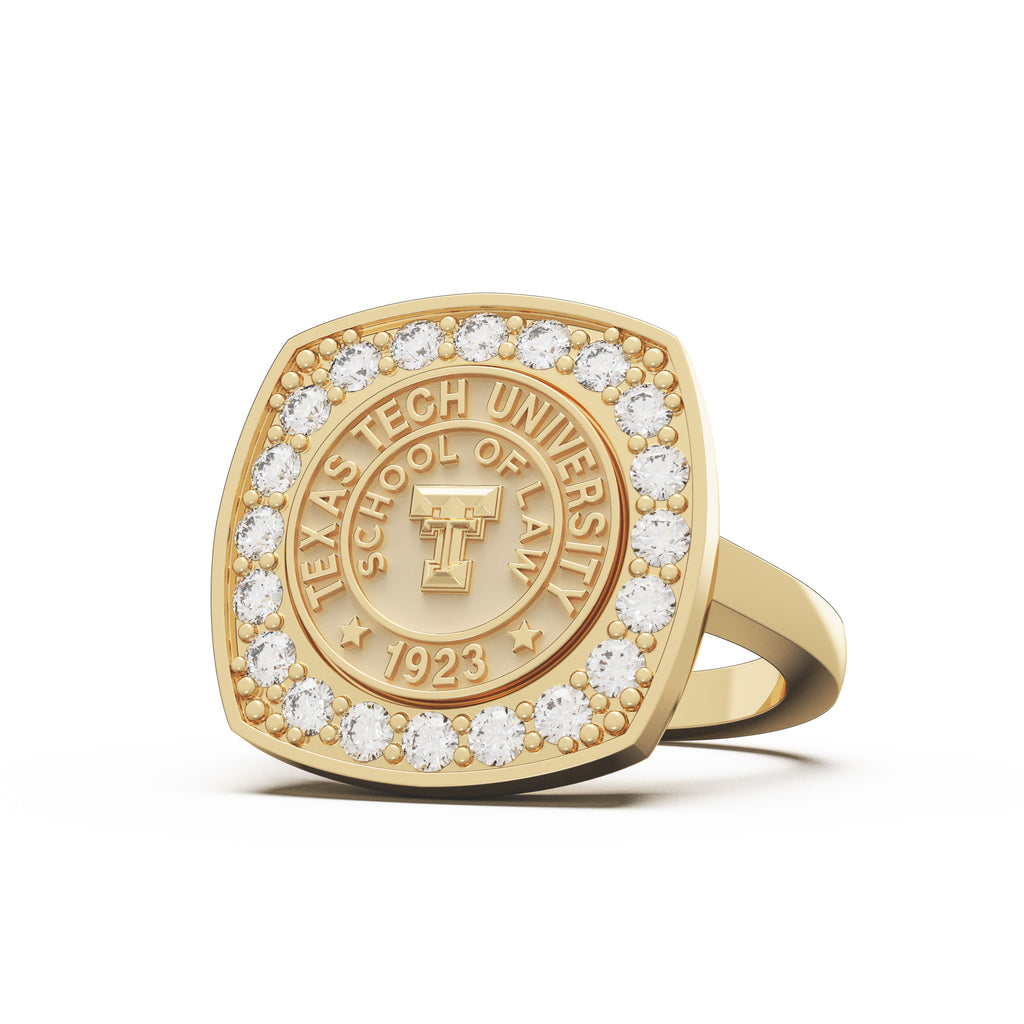 223 Victory Texas Tech School of Law Ring – San Jose Jewelers