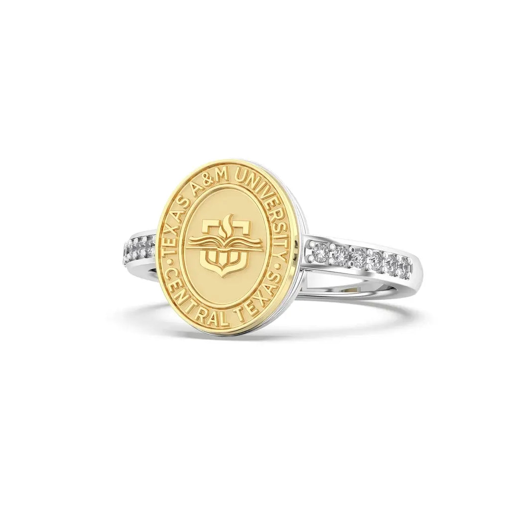 Texas A&M Central Texas Ring | 228 Vida | Platinum Silver – San Jose ...