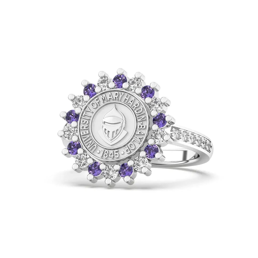 UMHB Ring | 245 Prestige | University of Mary Hardin-Baylor | Platinum ...