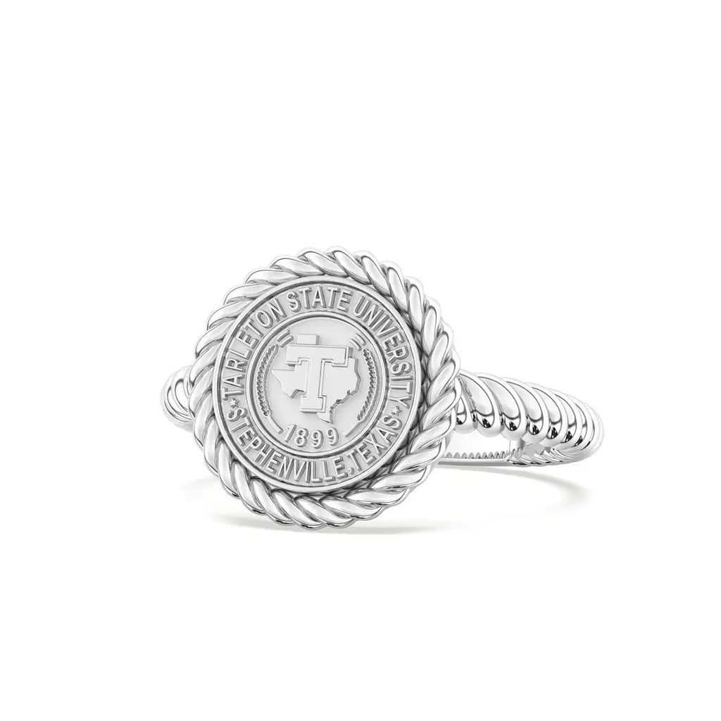 Tarleton State University Ring | 252 Journey | Platinum Silver – San ...
