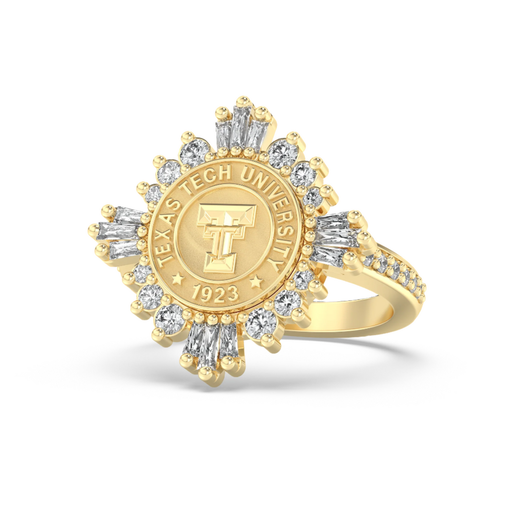 Texas Tech University Ring 310 Glory TTU