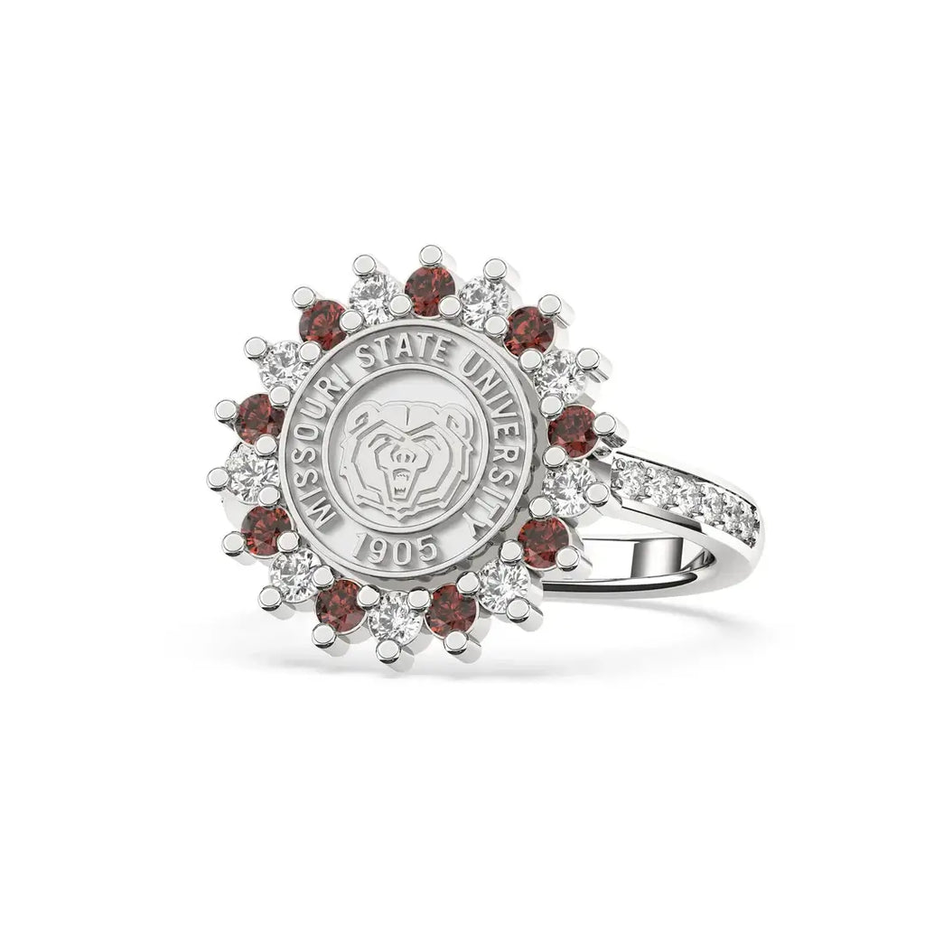 Missouri State Ring 245 Prestige MSU Platinum Silver