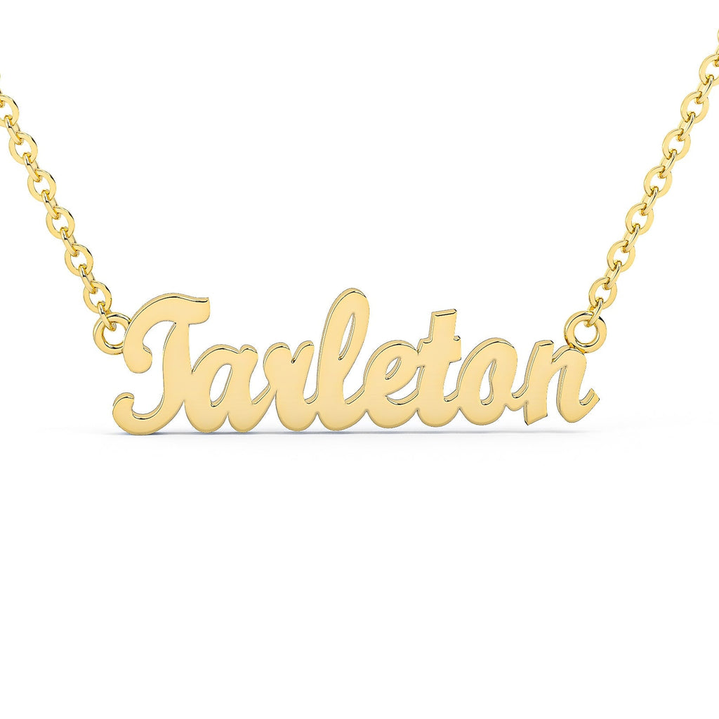 Tarleton Script Necklace Stainless Steel
