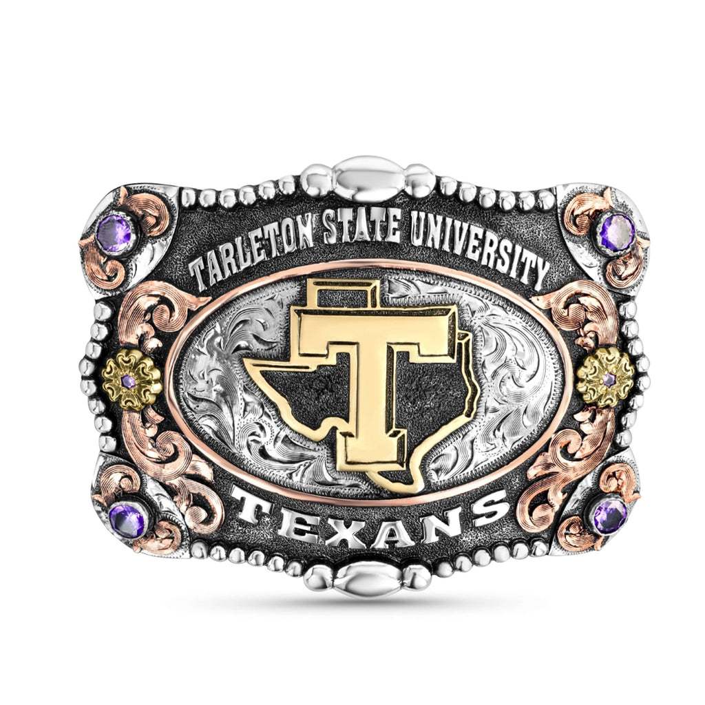 Tarleton State Belt Buckle | Ready To Ship