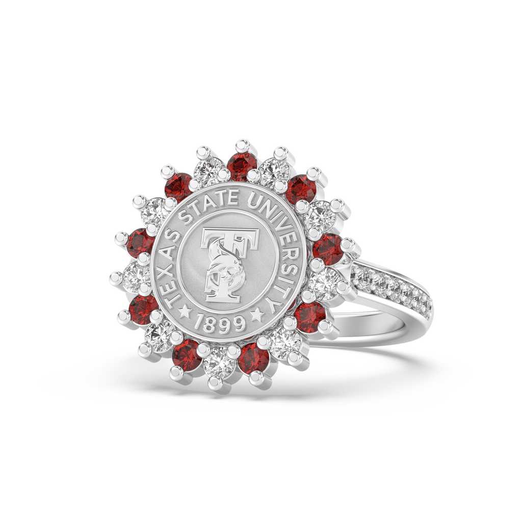 Texas State University Ring 245 Prestige Boko Bobcat Seal