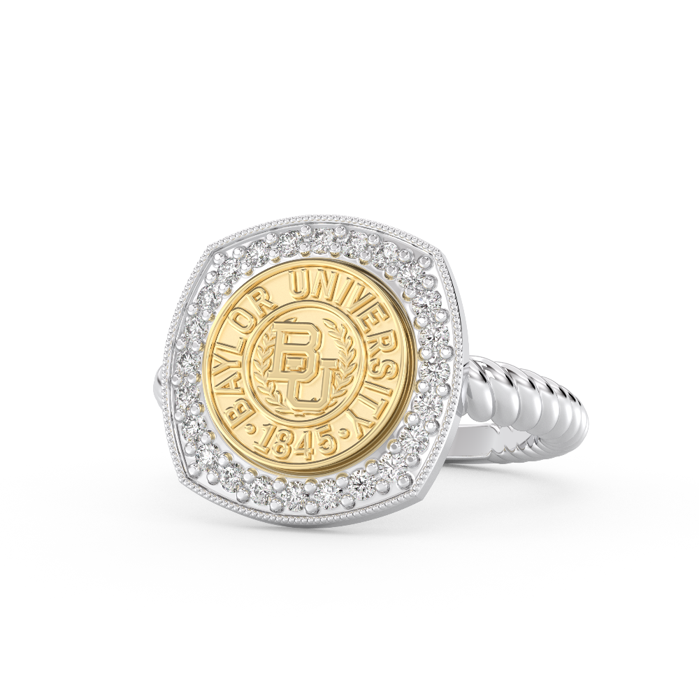 237 Luna Baylor University Ring | BU Seal – San Jose Jewelers