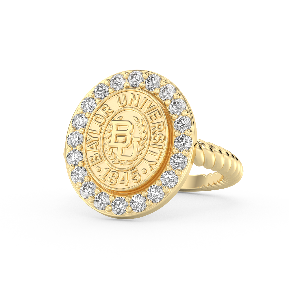250 Triumph Baylor University Ring | BU Seal – San Jose Jewelers