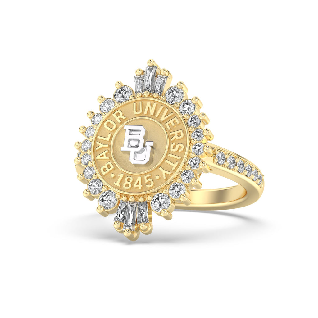 311 Honor Baylor University Ring Two Tone BU Seal