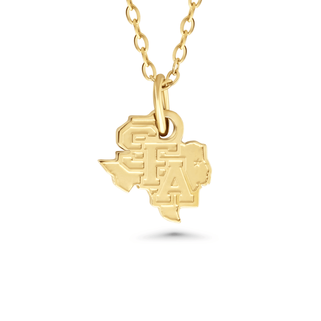 Stephen F. Austin | SFA State Pendant | Stainless Steel