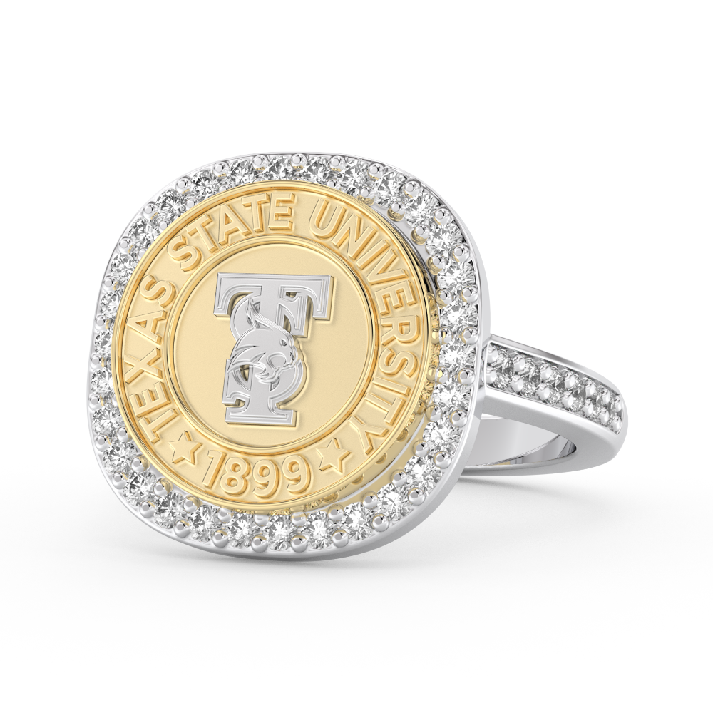 Texas State University Ring | 247 Milestone | TXST – San Jose Jewelers