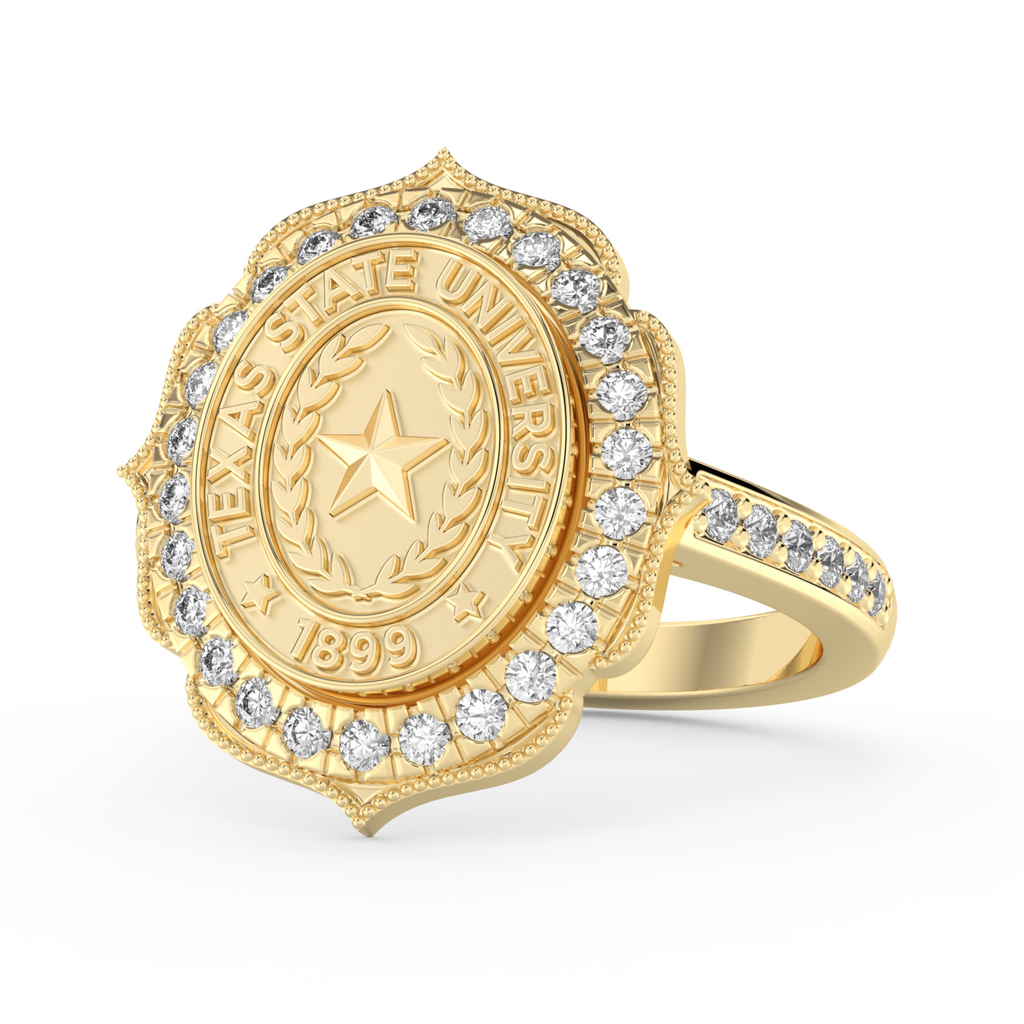 Texas State University Ring | 312 Grace | TXST – San Jose Jewelers