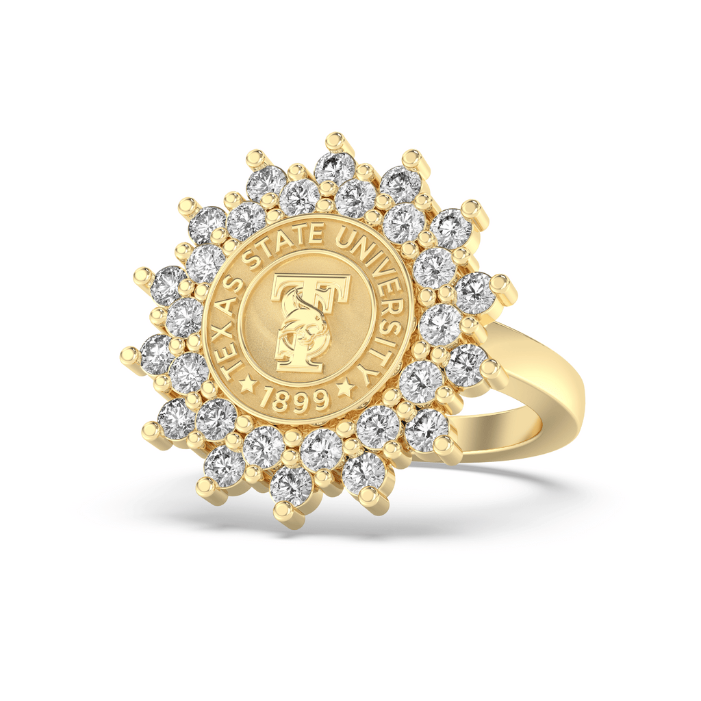 Texas State University Ring 177 Success Boko Bobcat Seal