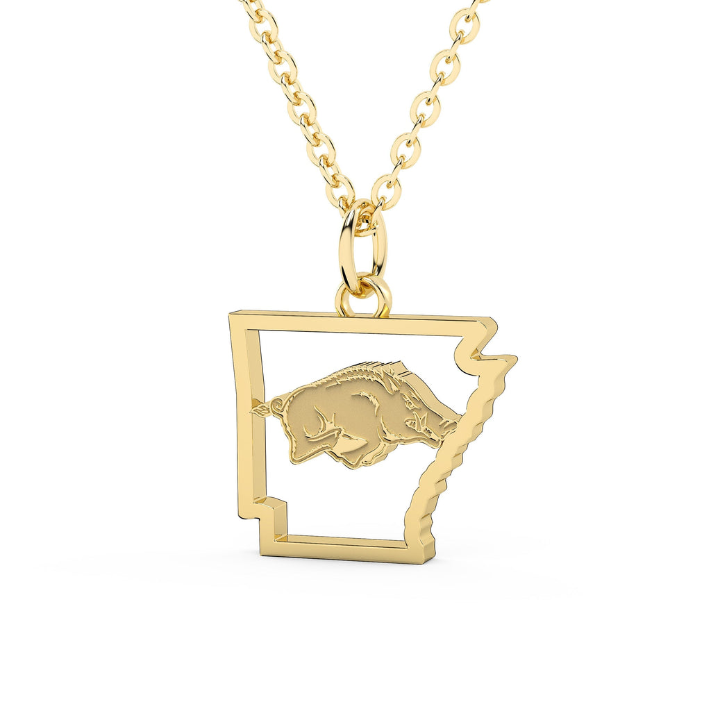 Razorback Necklace Stainless Steel