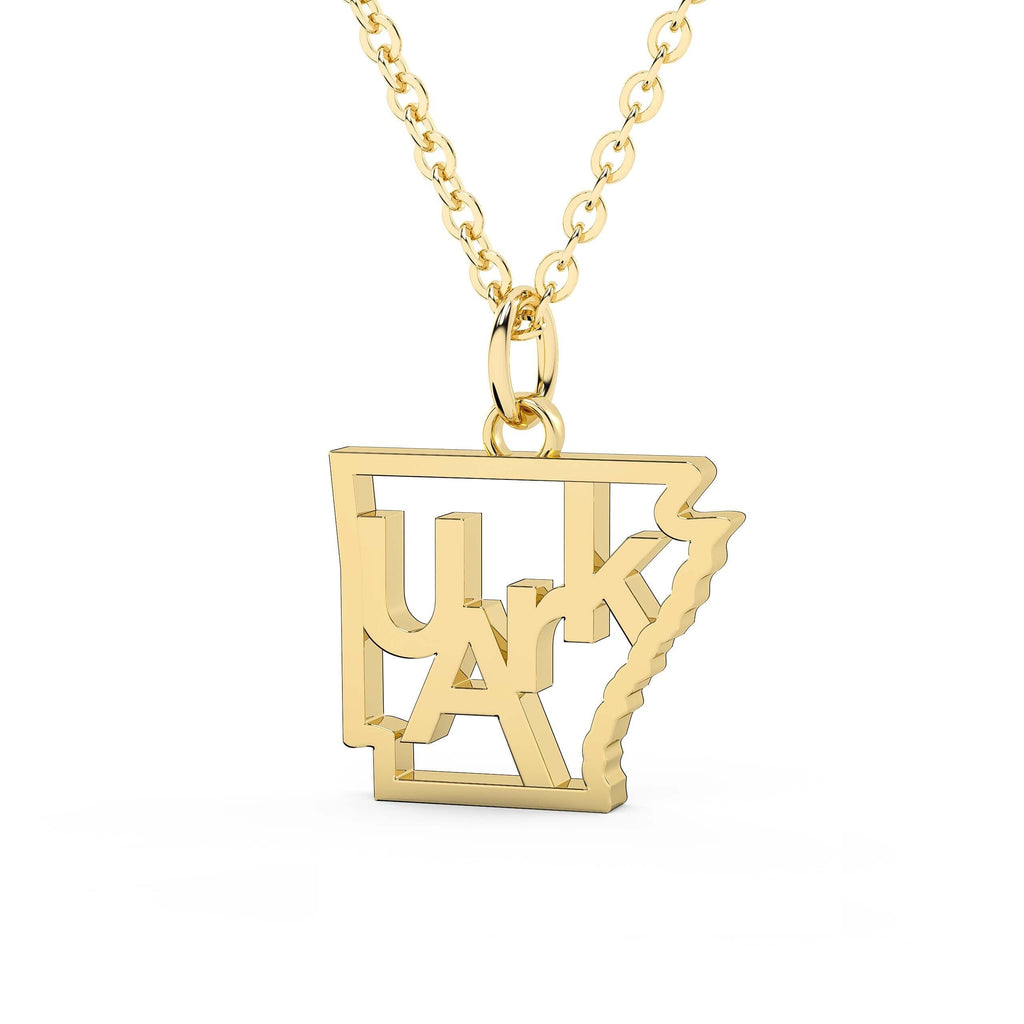 University of Arkansas Necklace | Stainless Steel